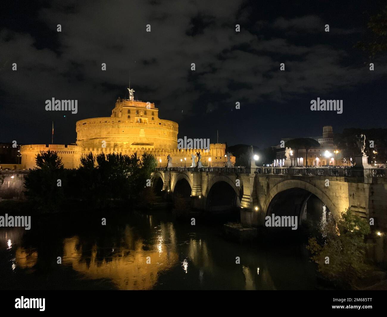 The Mausoleum of Hadrian, usually known as Castel Sant'Angelo, is a ...