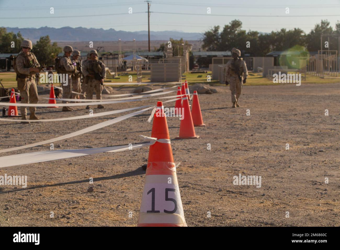 U.S. Marines with 1st Landing Support Battalion, 1st Marine Logistics ...