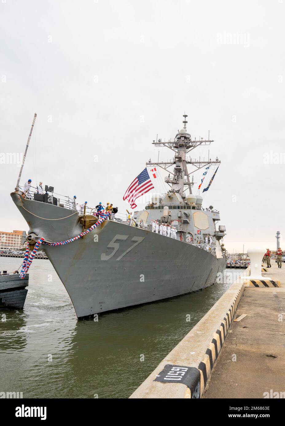 NORFOLK (April 16, 2022) - The Arleigh Burke-class guided-missile ...