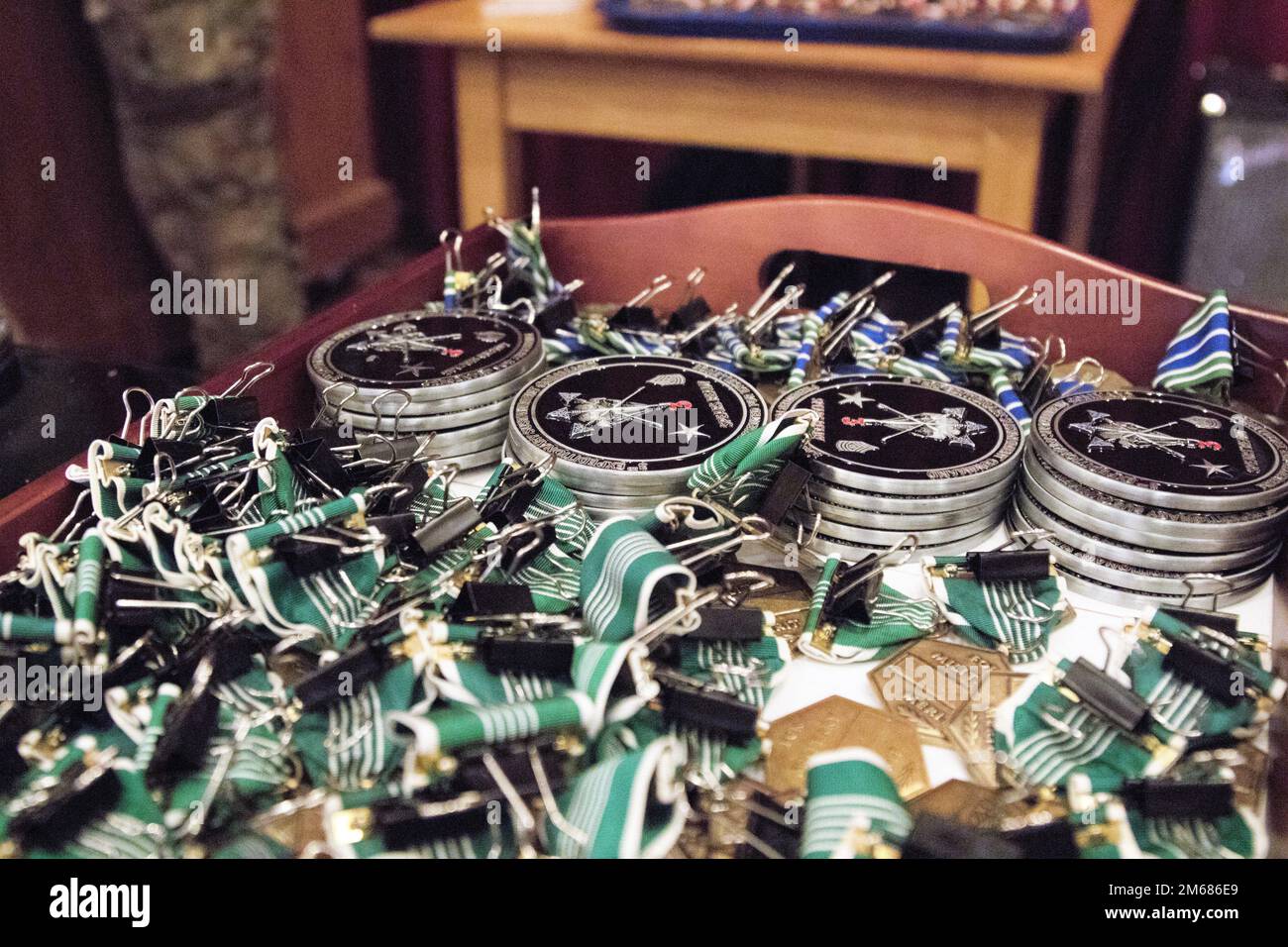 Unit awards ceremony hi-res stock photography and images - Alamy