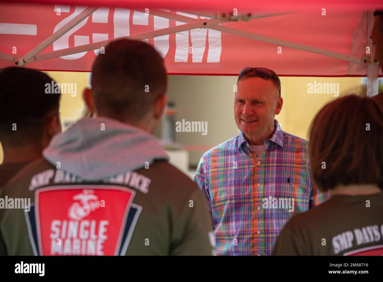 U.S. Marine Corps Brig. Gen. Jason L. Morris, commanding general of ...