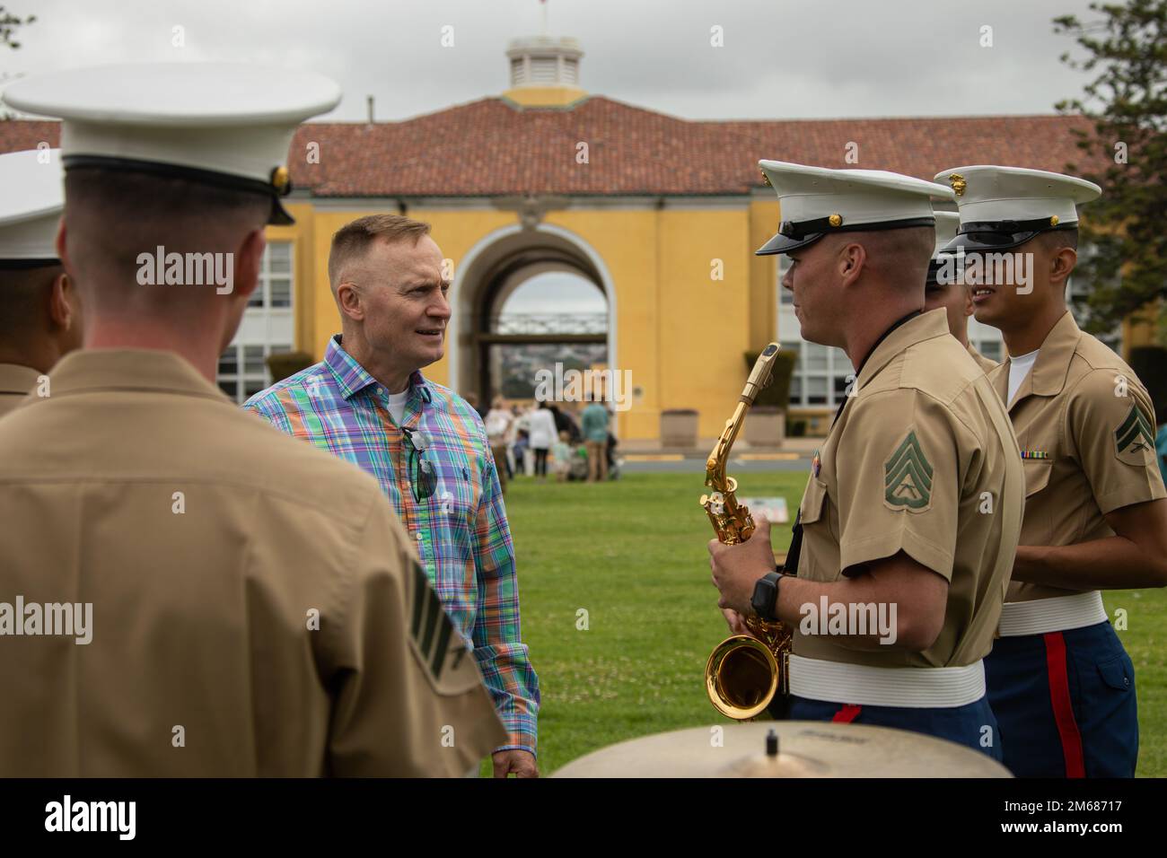 U.S. Marine Corps Brig. Gen. Jason L. Morris, commanding general of ...