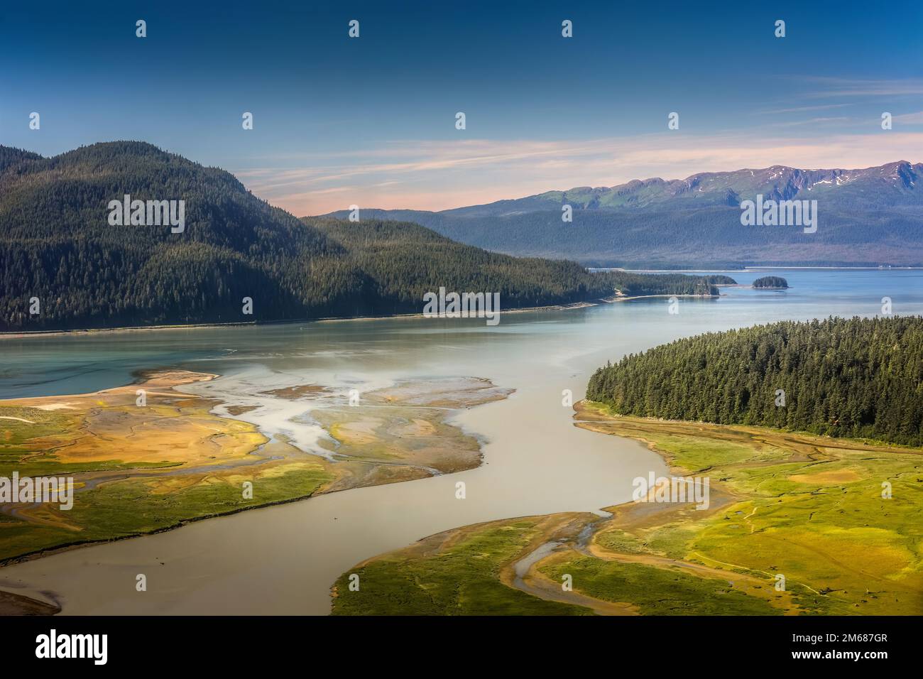 The breathtaking landscape of the Misty Fjords, Alaska Stock Photo - Alamy