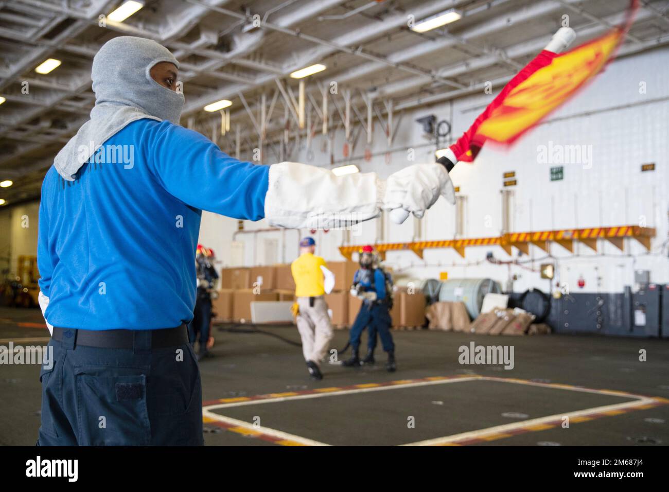 Aviation Boatswain's Mate (Handling) 1st Class Tyrango Williams, from ...