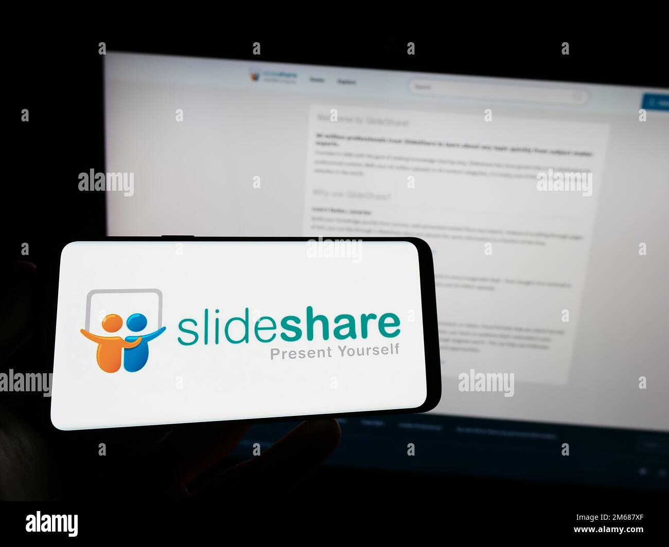 Slideshare infographics hi-res stock photography and images - Alamy
