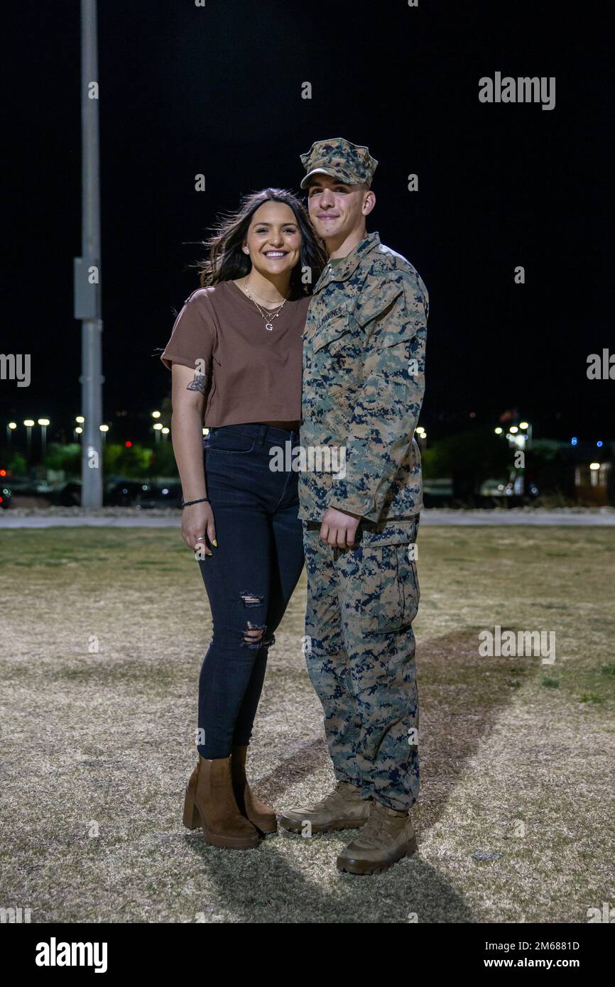 U.S. Marine Corps Lance Cpl. Garrett Bonner, an infantry rifleman with Company G, 2nd Battalion ...