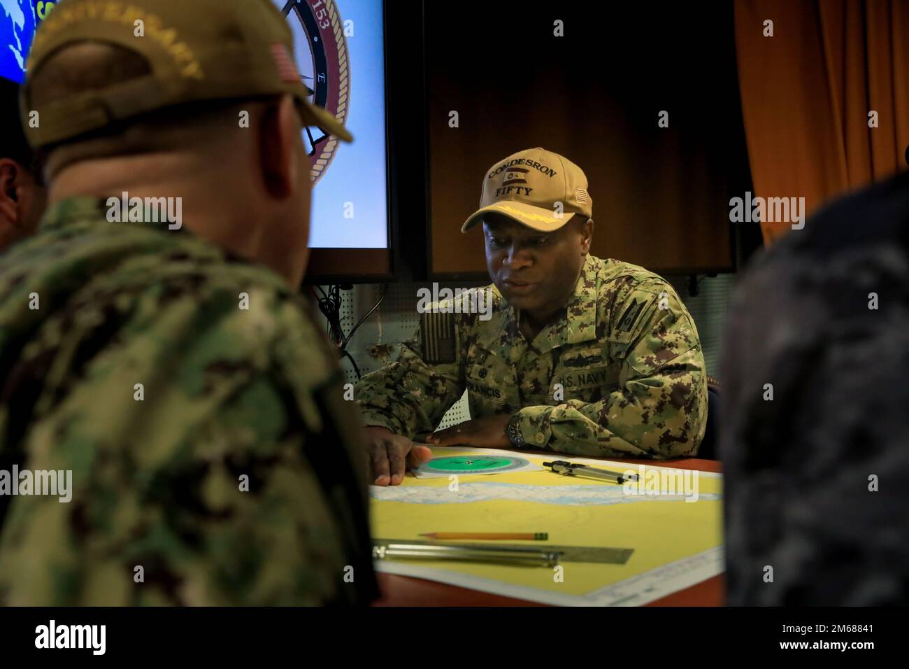 AQABA, Jordan (April 17, 2022) Capt. Robert Francis, commodore of newly ...