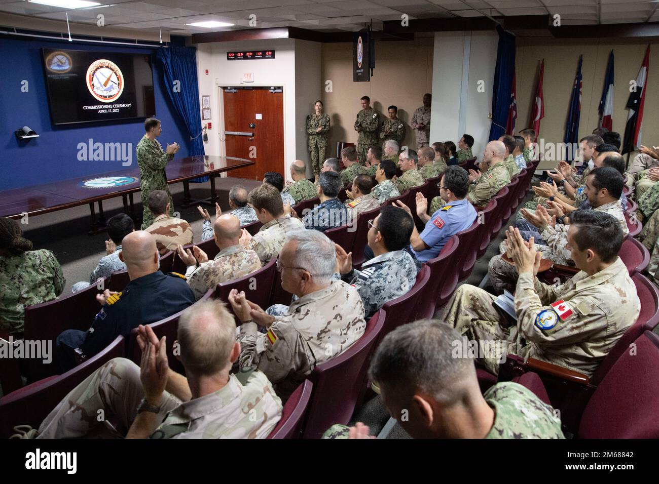 220417-N-ZA691-0024 MANAMA, Bahrain (April 17, 2022) Vice Adm. Brad ...