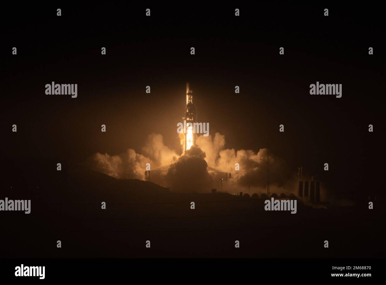 A SpaceX Falcon 9 rocket carrying National Reconnaissance Office ...