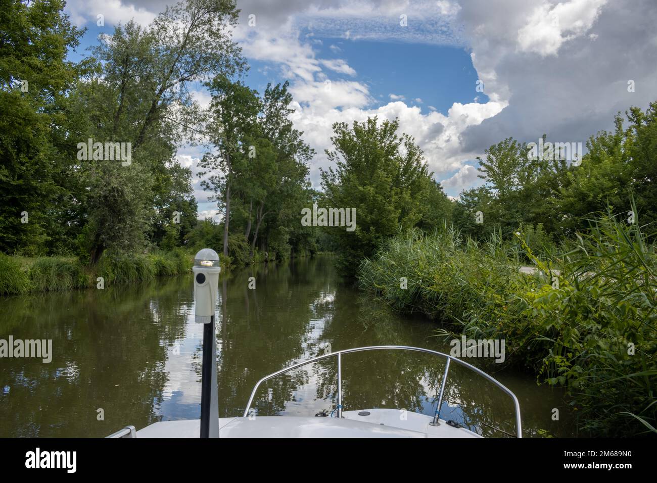 Canal built between Morava part of Czech and Slovakia by Bata ...