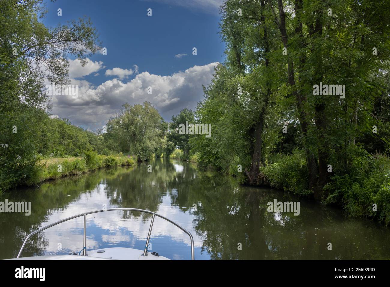 Canal built between Morava part of Czech and Slovakia by Bata ...