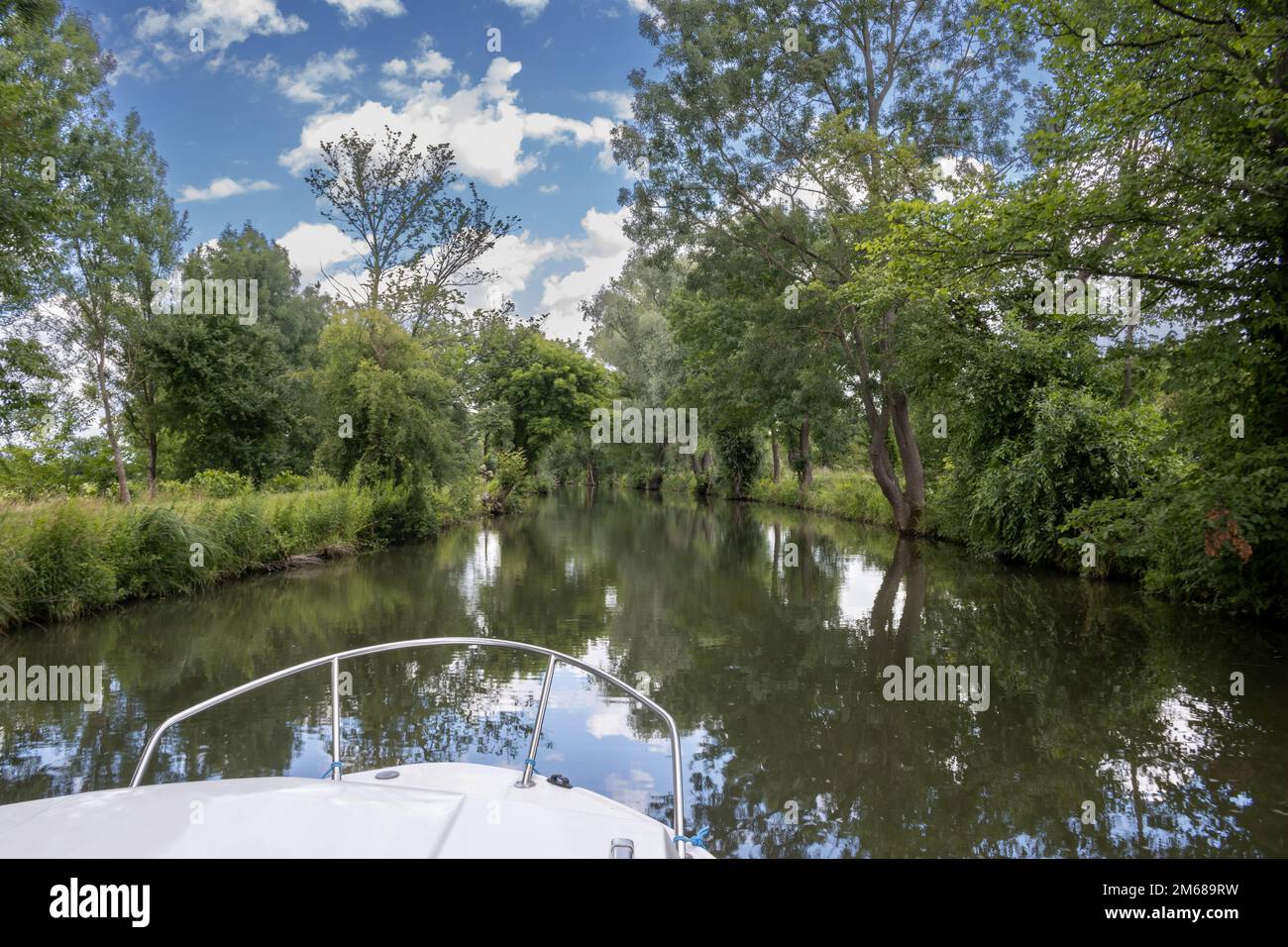 Canal built between Morava part of Czech and Slovakia by Bata ...