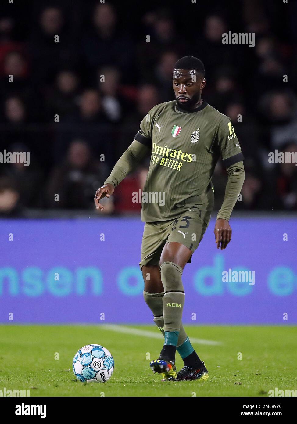 EINDHOVEN - Fikayo Tomori of AC Milan during the friendly match between ...