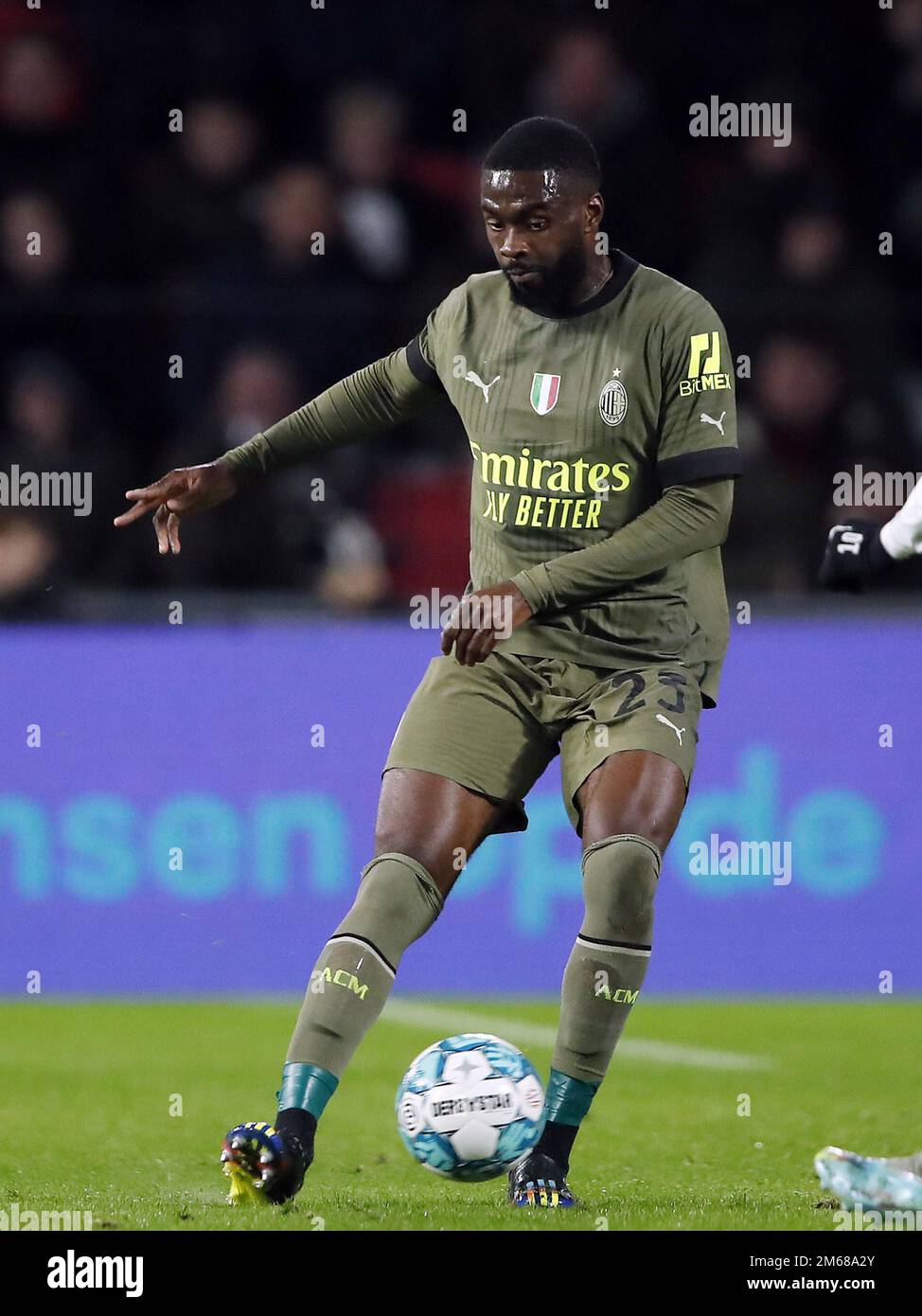 EINDHOVEN - Fikayo Tomori of AC Milan during the friendly match between ...