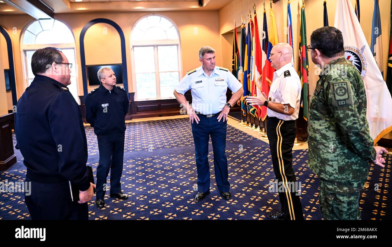Inter-American Defense College Leadership welcomes Admiral Karl Schultz ...