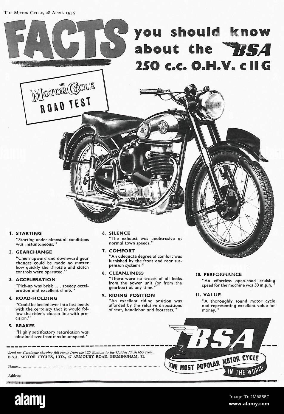 Bsa Motorcycle 250