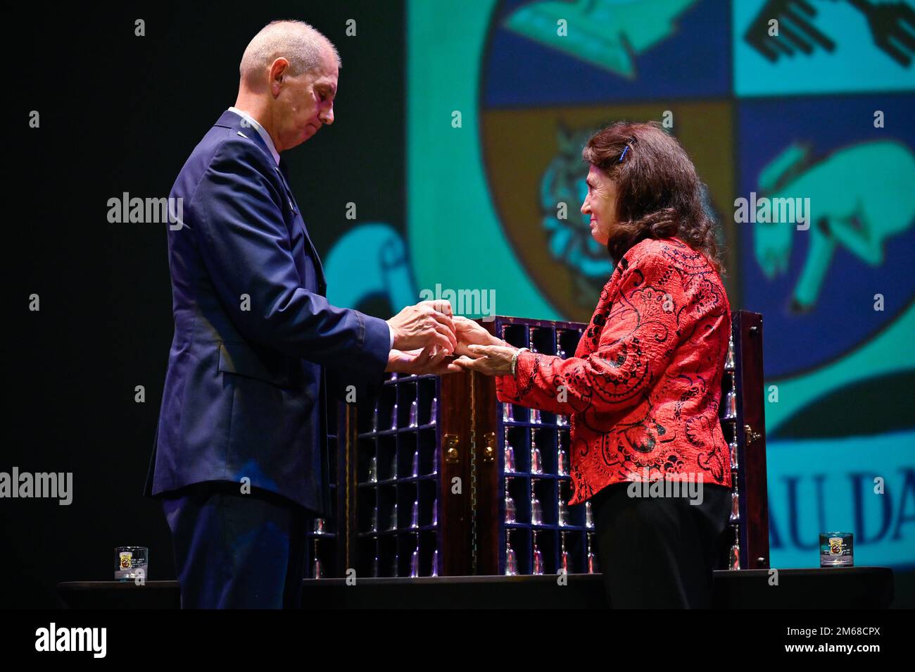 Dr. Rich Cole and Cindy Chal, the children of the late Doolittle Raider ...