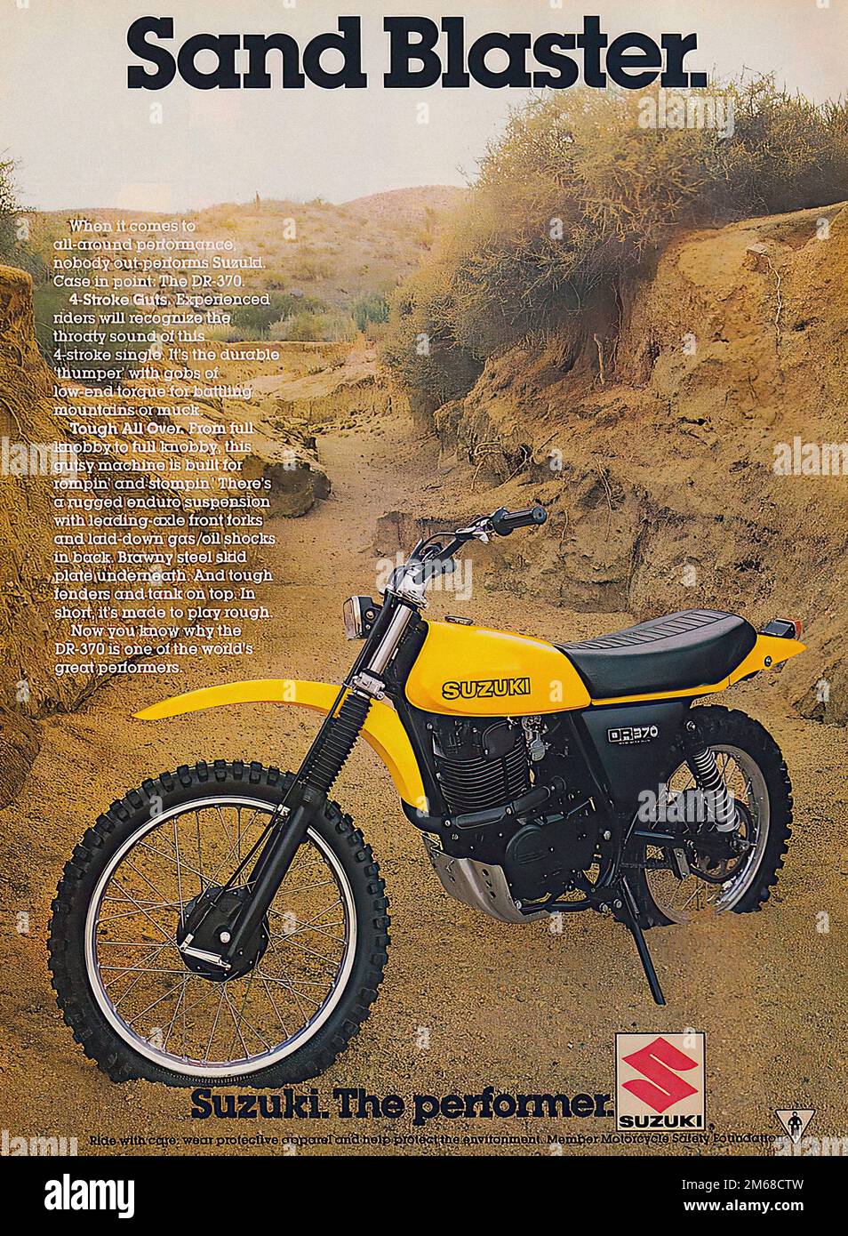 Suzuki dr motorcycle hi-res stock photography and images - Alamy