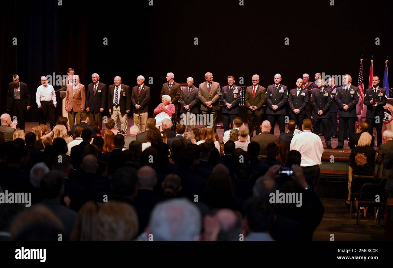 Sixteen local active-duty service members and veterans receive a ...