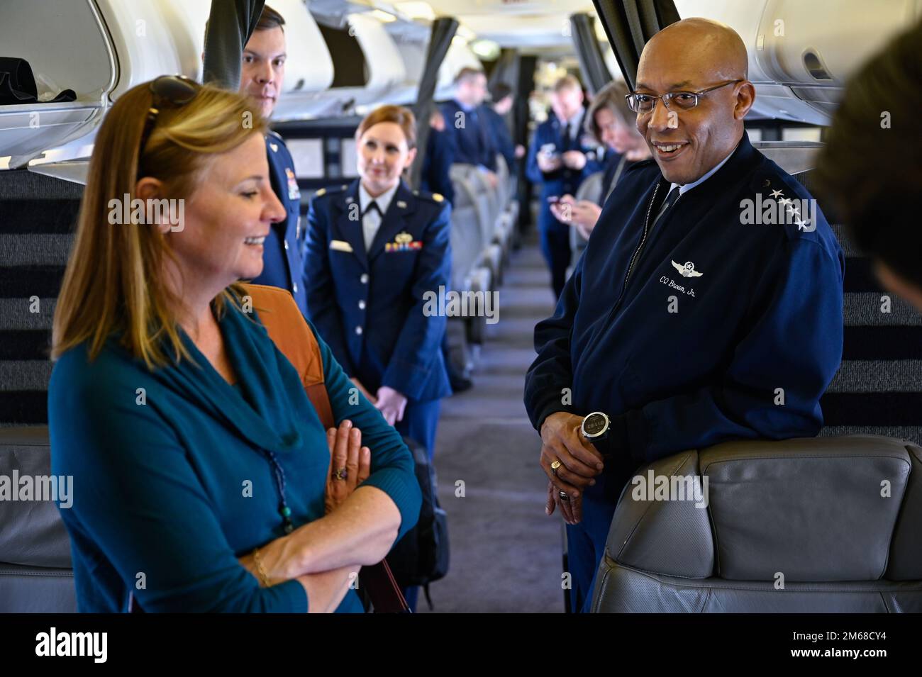 Air Force Chief of Staff Gen. CQ Brown, Jr. speaks with Defense One ...