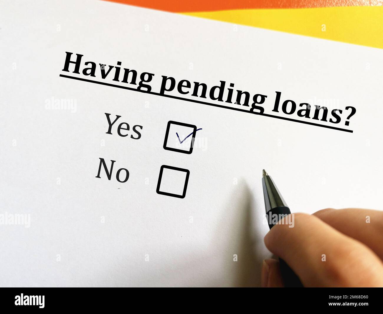 Pending payment hi-res stock photography and images - Alamy