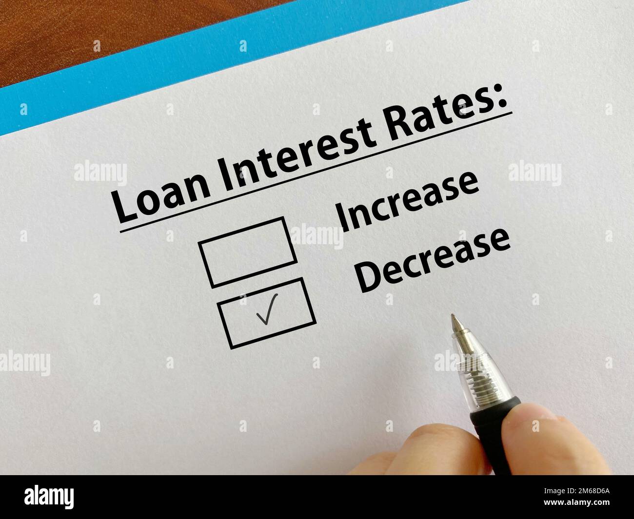 One person is answering question about plan. He thinks loan interest ...