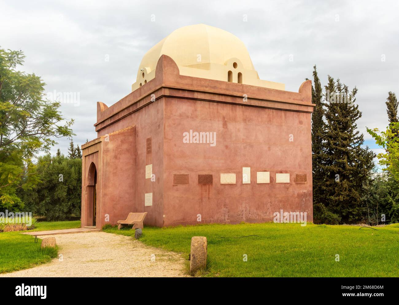 Mausoleum building at Palais Claudio Bravo, Taroudant, Sous Valley ...
