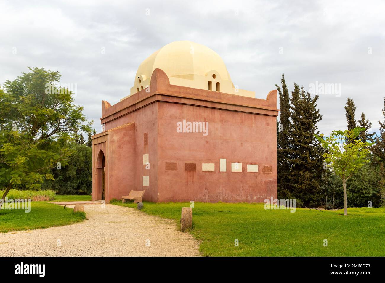 Mausoleum building at Palais Claudio Bravo, Taroudant, Sous Valley ...