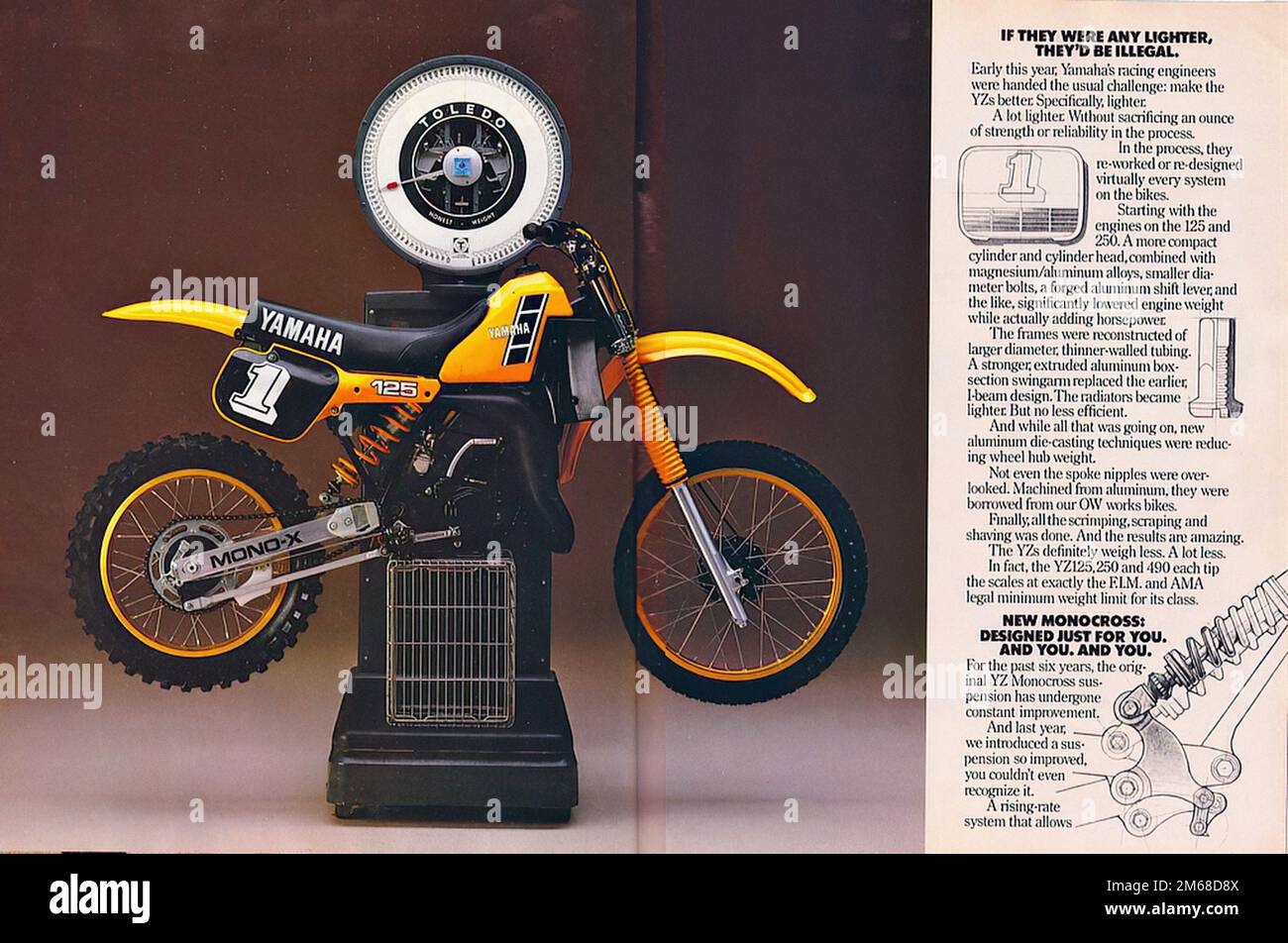 Vintage Yamaha Yz Motorcycles