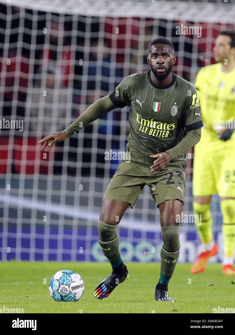 EINDHOVEN - Fikayo Tomori of AC Milan during the friendly match between ...