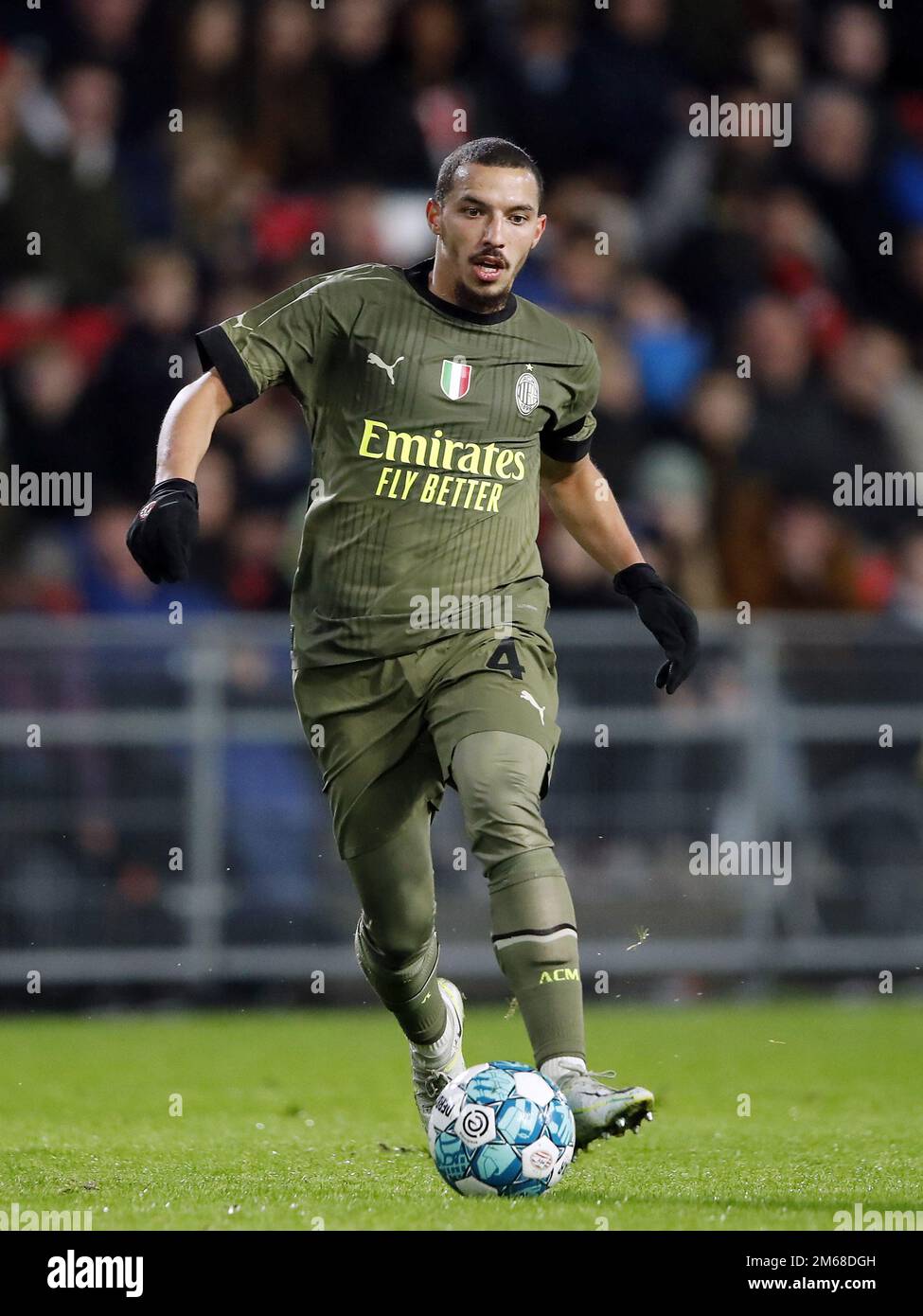 EINDHOVEN - Ismael Bennacer of AC Milan during the friendly match ...