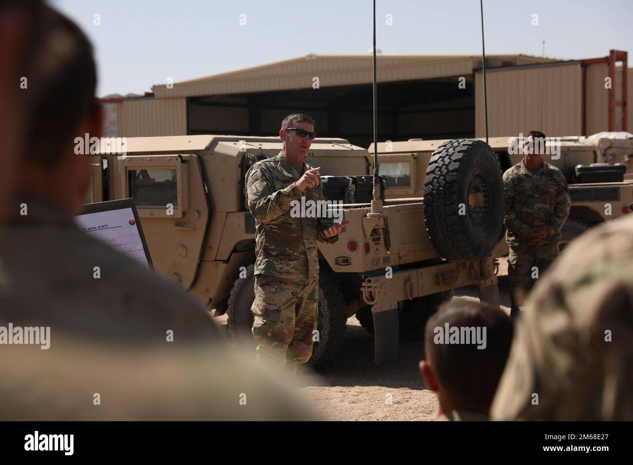 Maj. Gen. John B. Richardson, commanding general, 1st Cavalry Division ...