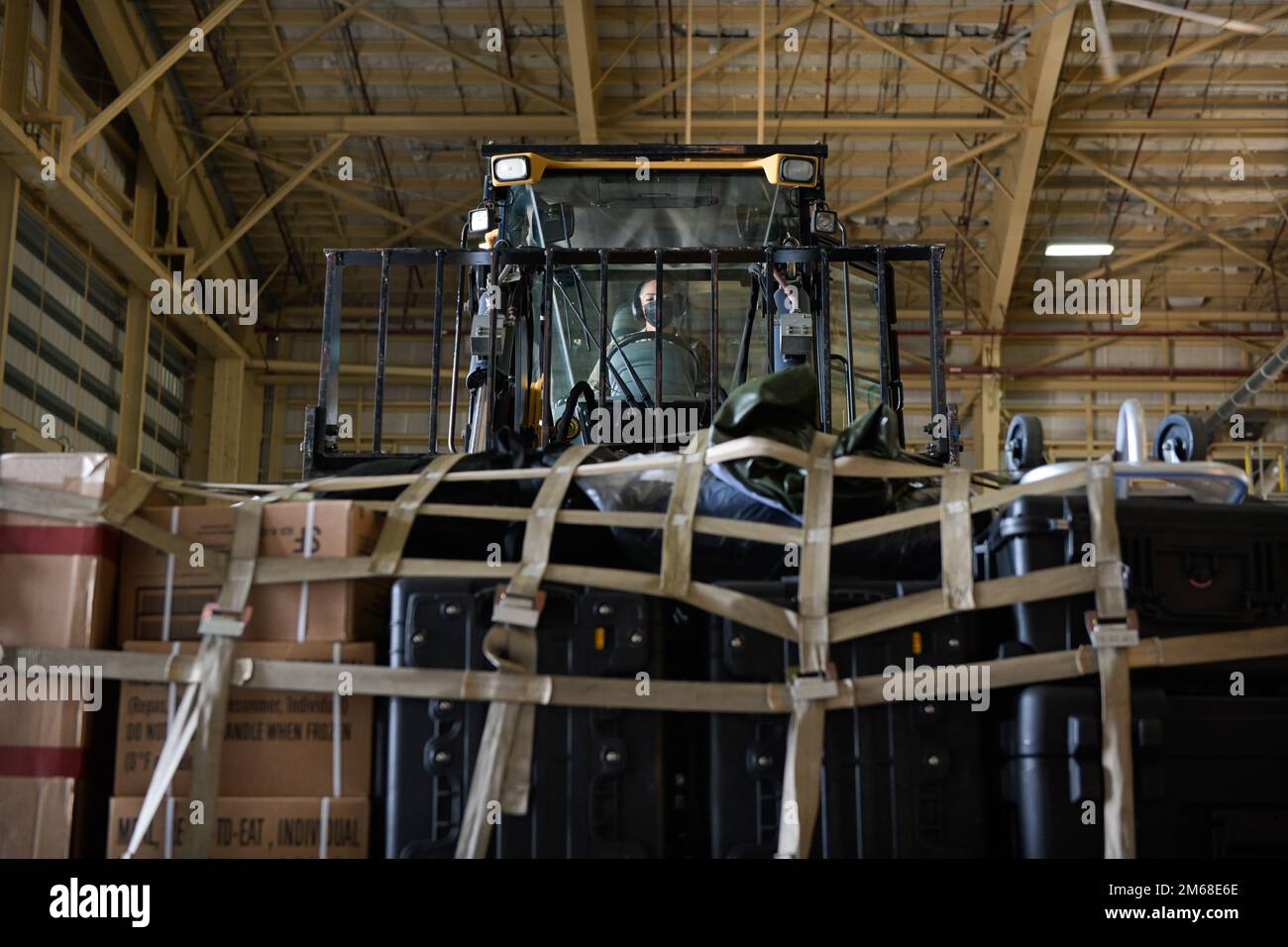 U.S. Air Force Tech. Sgt. Alicia Gonzalez, a ground transportation ...