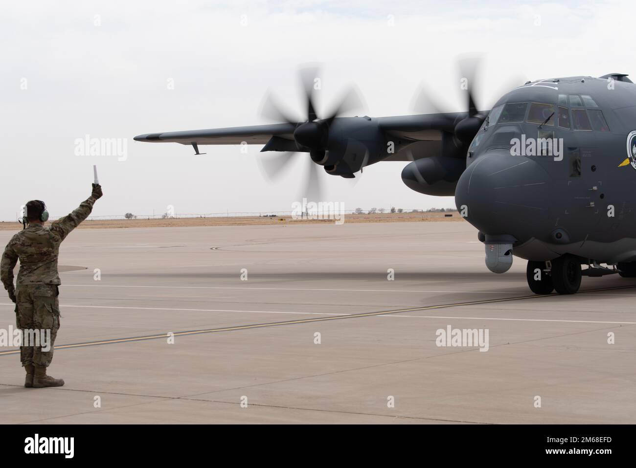 U.S. Air Force Airman 1st Class Jacob Sooter, 27th Special Operations Aircraft Maintenance ...