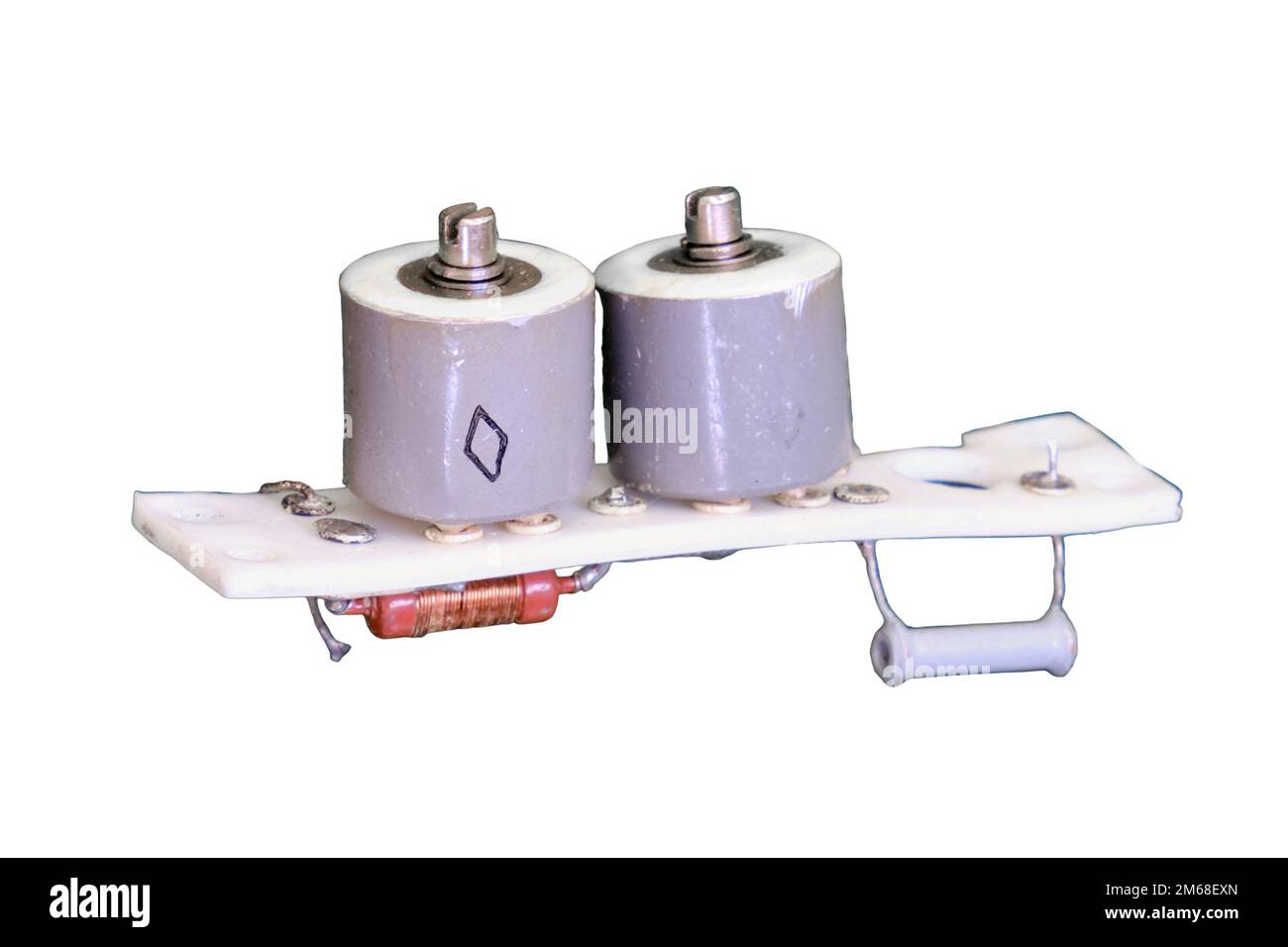 Support shock absorbers of spatial loading, capacitors on the ...