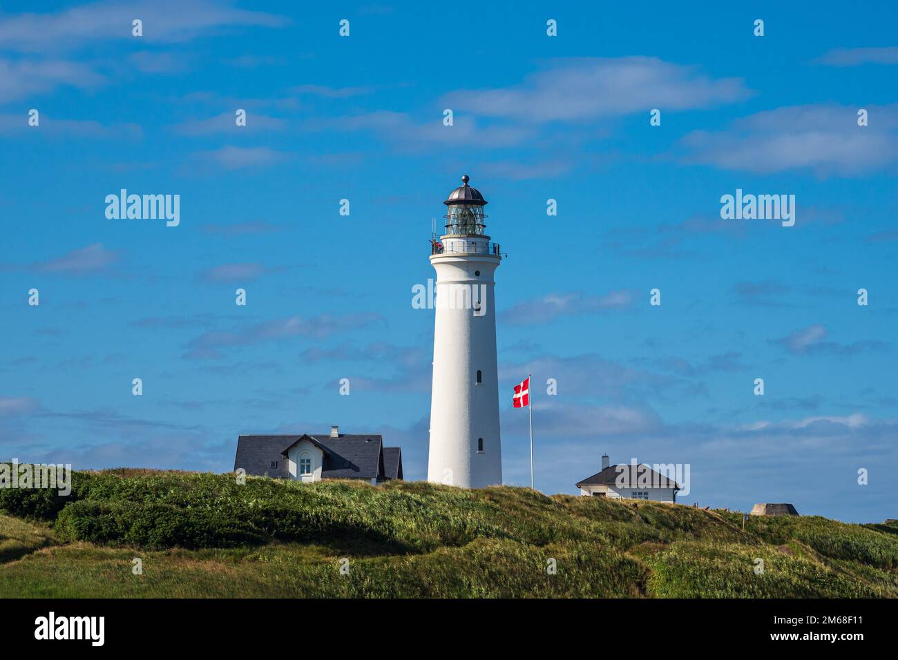 The Hirtshals Fyr Lighthouse In Denmark Stock Photo - Alamy