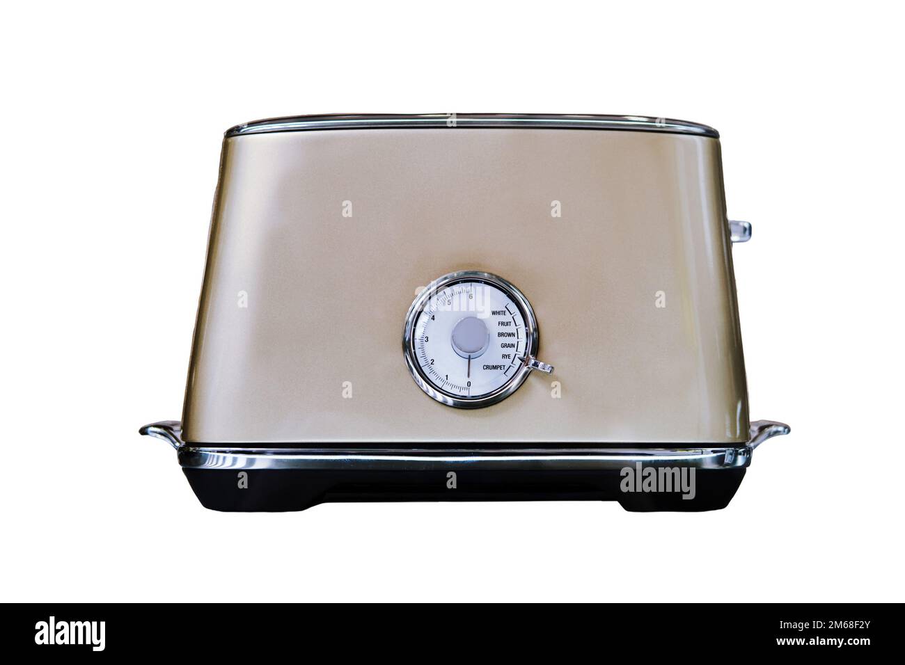 Retro toaster in a modern store made in the old days, isolated on a ...