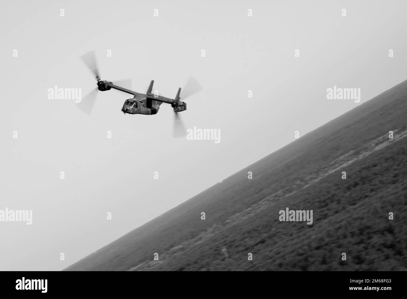 A CV-22 assigned to the 8th Special Operations Squadron conducts ...