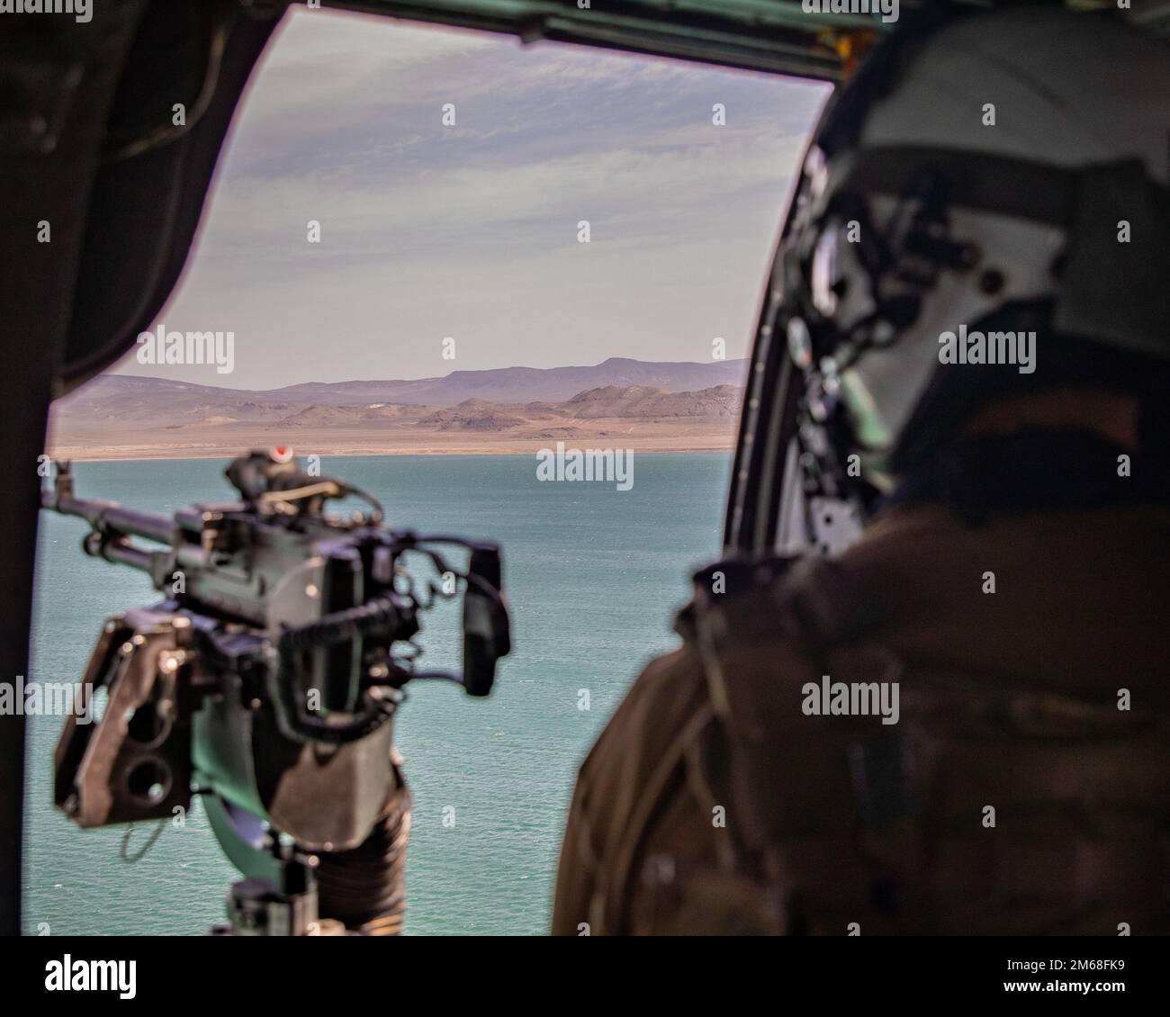 Naval Aircrewman (helicopter) 1st Class Clayton Kimbrough, assigned to ...