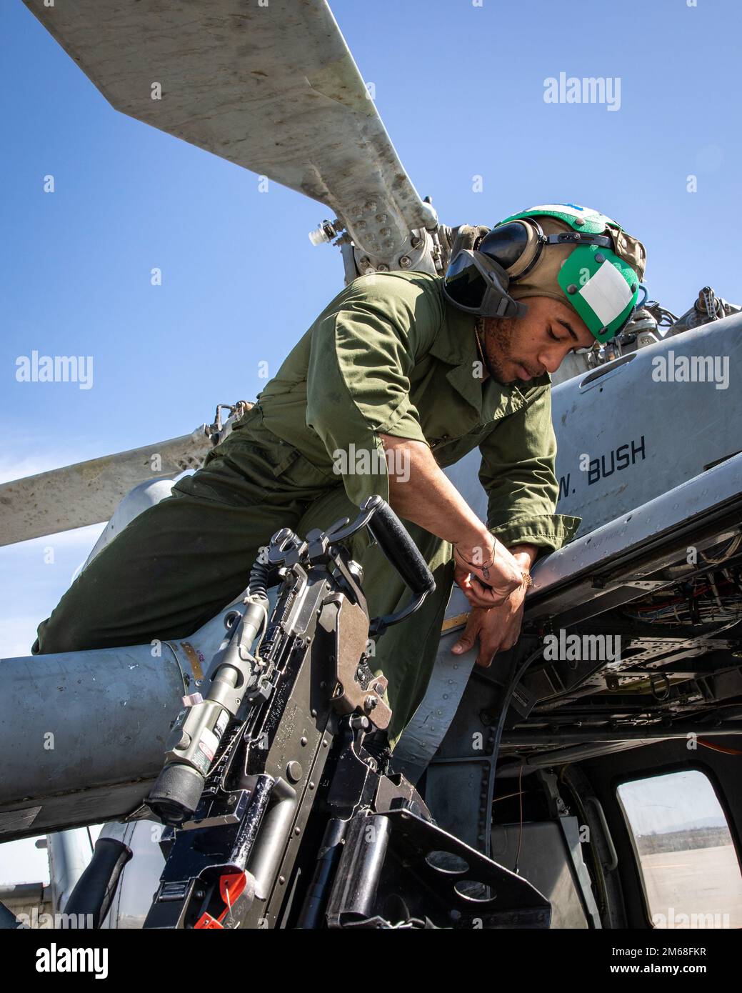 Aviation Structural Mechanic 2nd Class Joshua Joe, assigned to ...