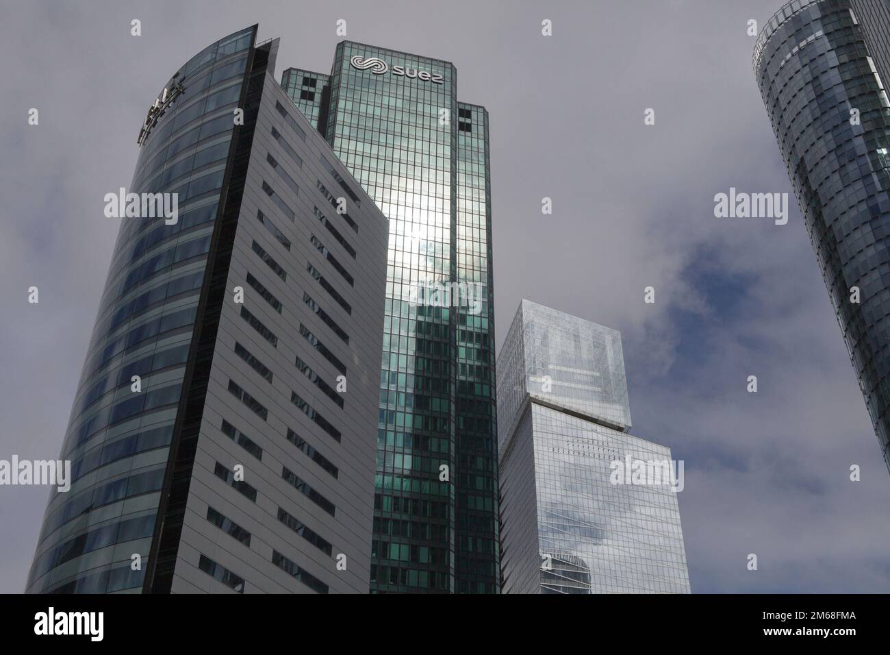 Built in 1974 the CB21 Tower is located at La Defense, the business ...