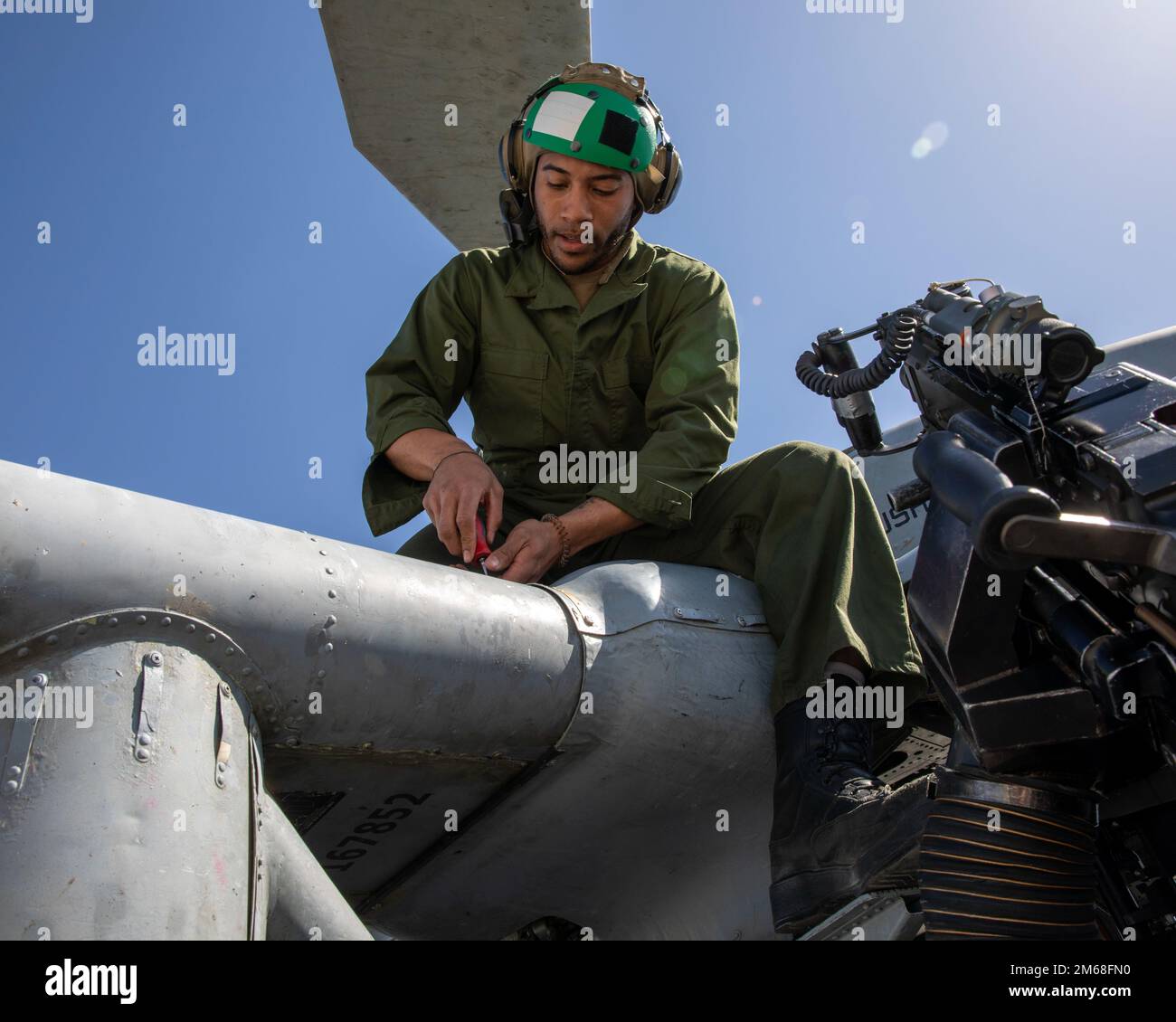 Aviation Structural Mechanic 2nd Class Joshua Joe, assigned to ...