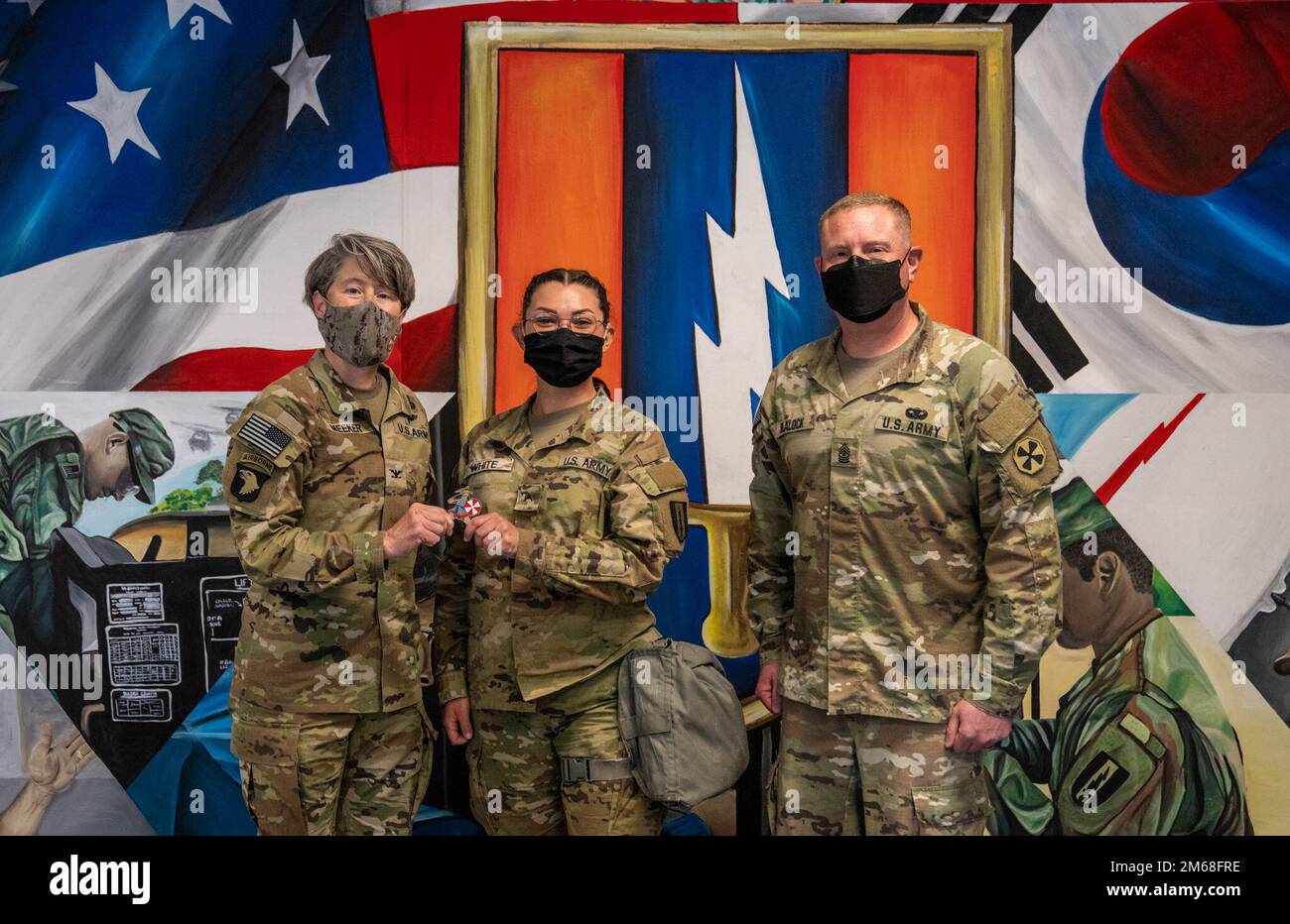 U.S. Army Col. Karen L. Meeker, The Eighth Army Command Chaplain and ...