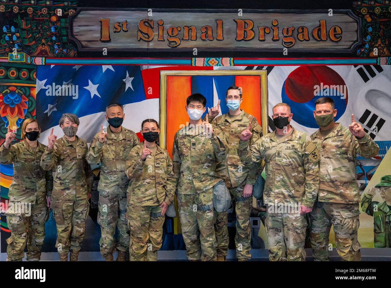 U.S. Army Col. Karen L. Meeker, The Eighth Army Command Chaplain, and ...