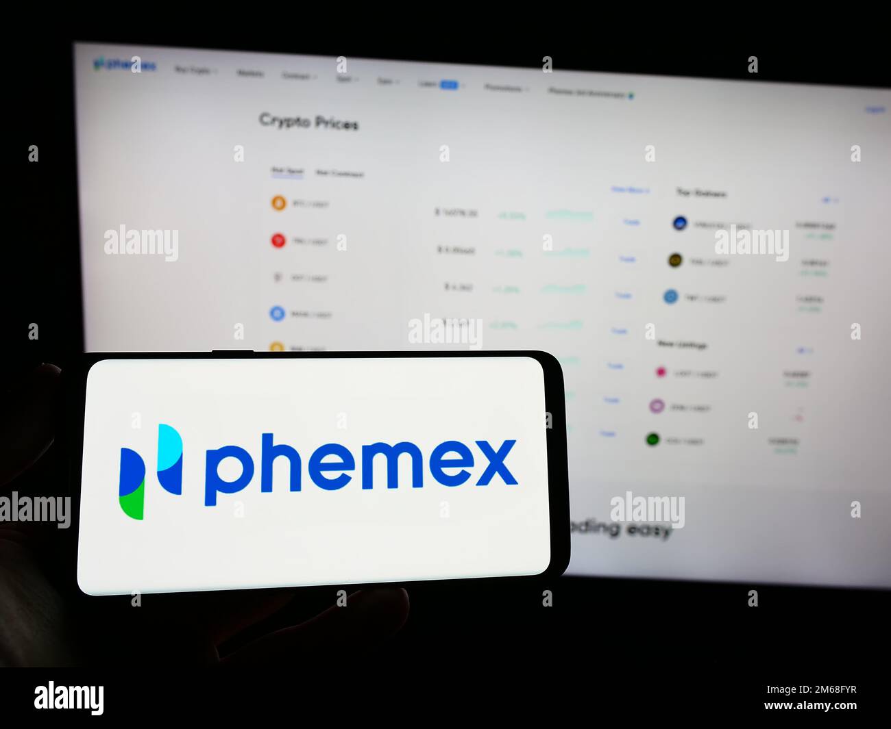 Phemex logo hi-res stock photography and images - Alamy