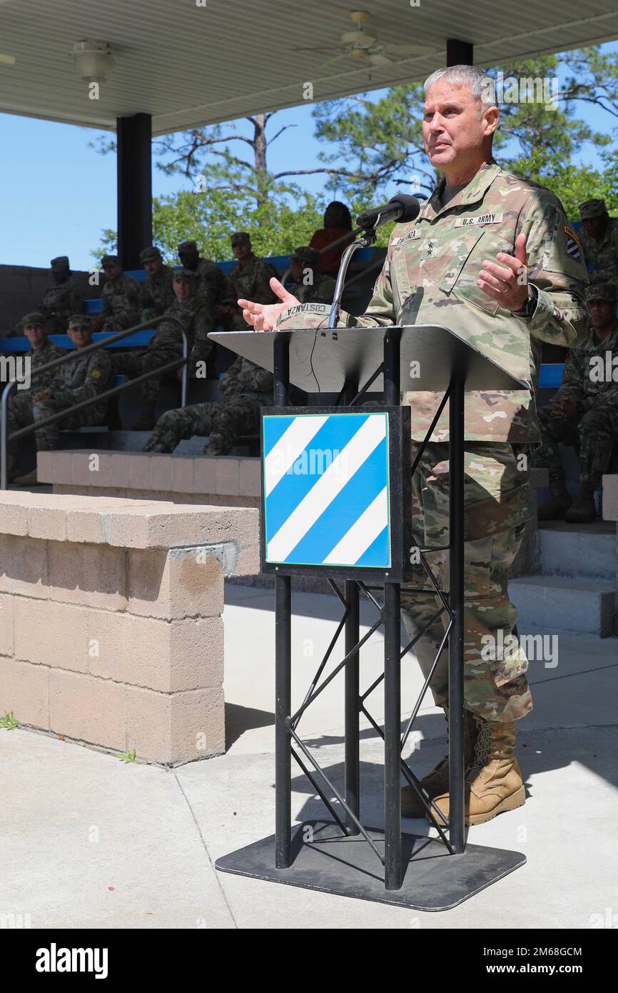 Maj. Gen. Charles D. Costanza, the commanding general of the 3rd ...