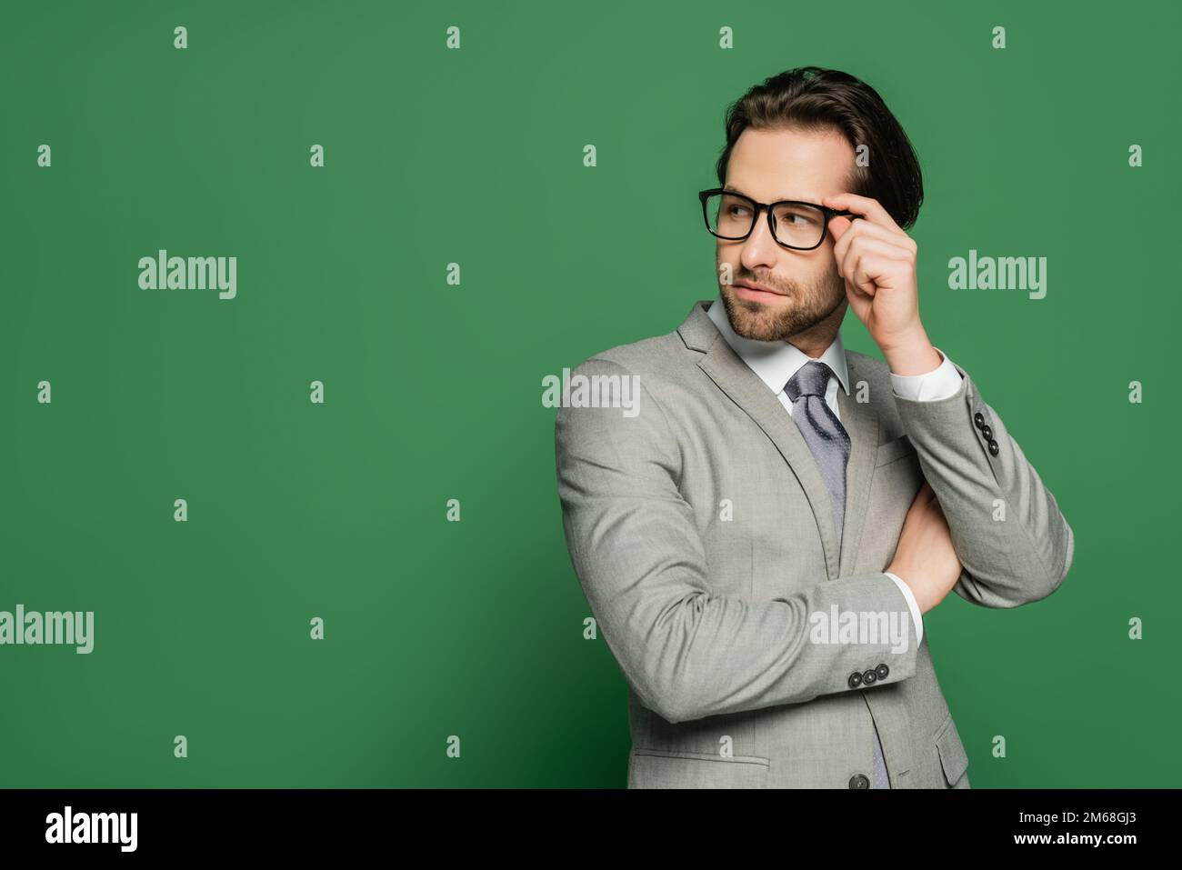 Newscaster background hi-res stock photography and images - Alamy