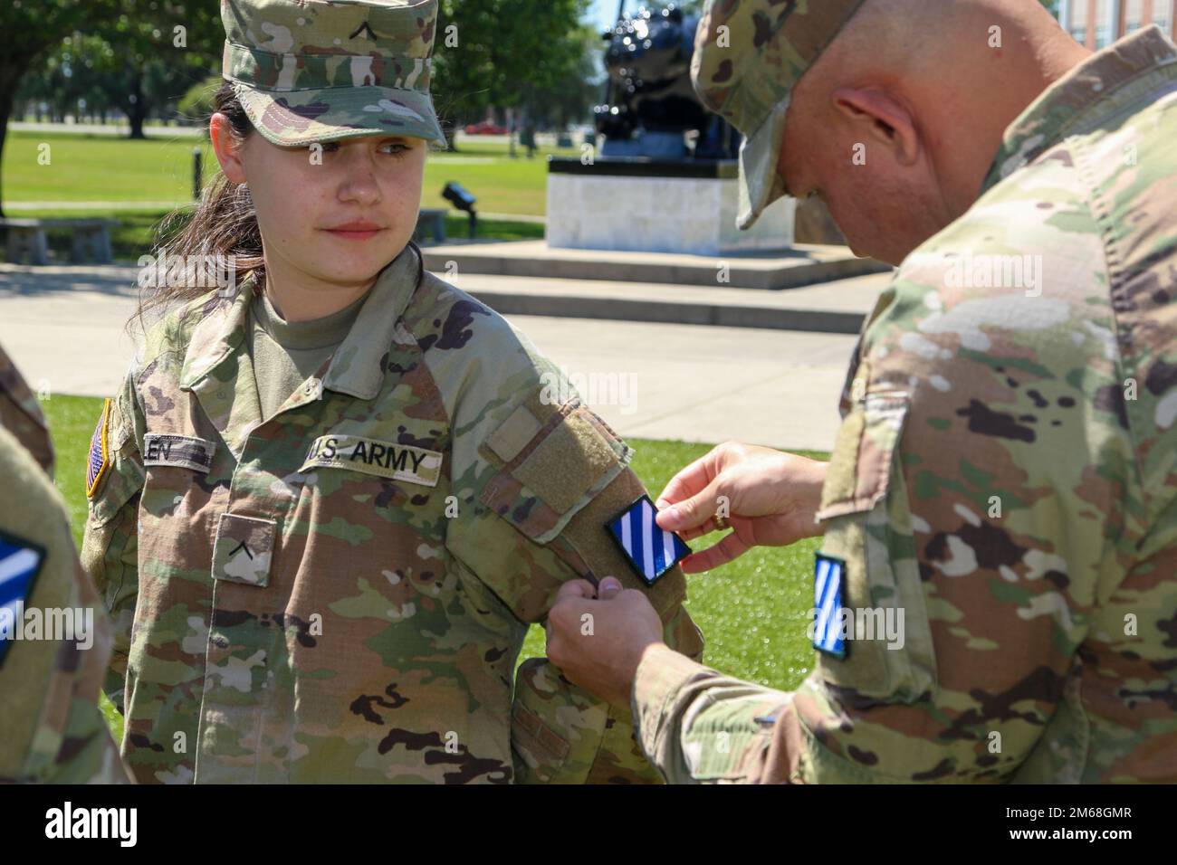 Pvt. Niah Allen, an allied trade specialist from Lugoff, South Carolina ...