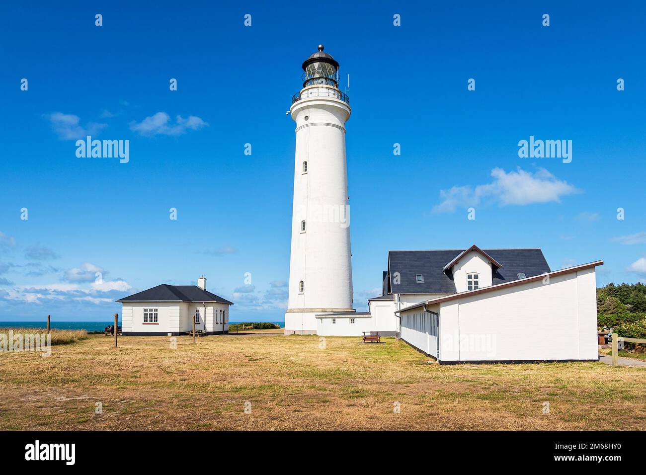 The Hirtshals Fyr Lighthouse In Denmark Stock Photo - Alamy