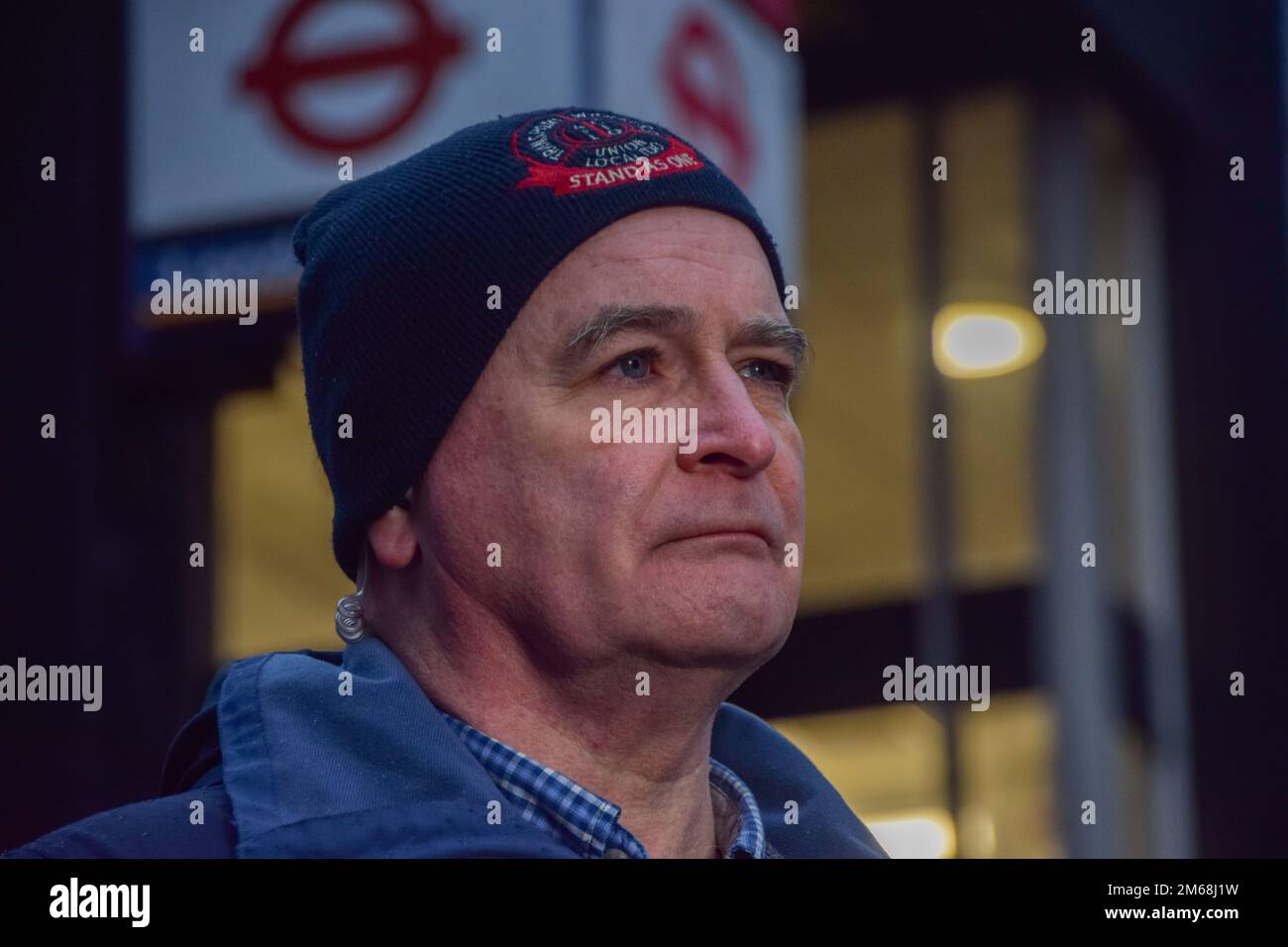 London, UK. 3rd January 2023. RMT (Rail, Maritime and Transport workers ...